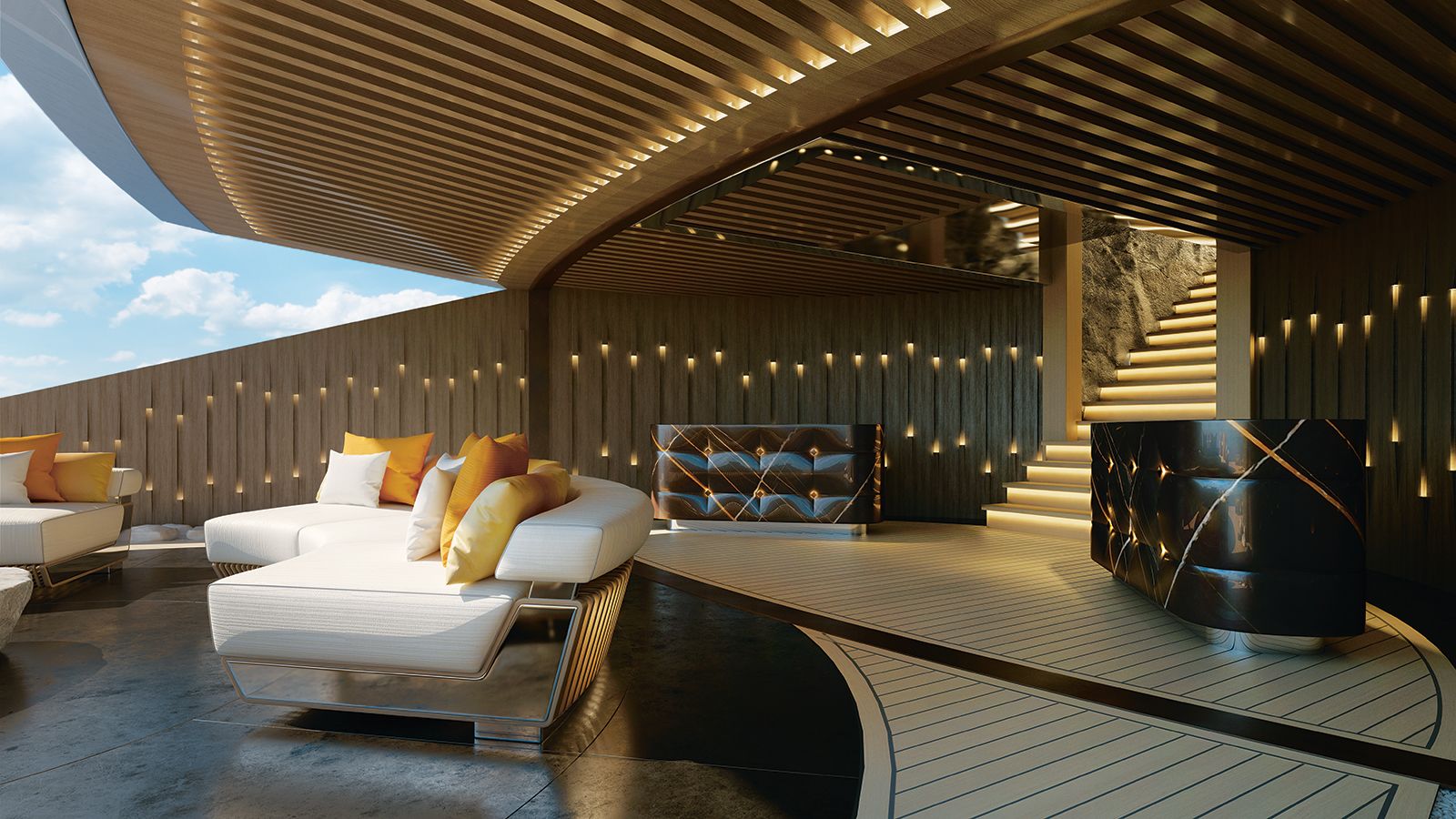 Club class: How the beach club became yachting's most fashionable must-have